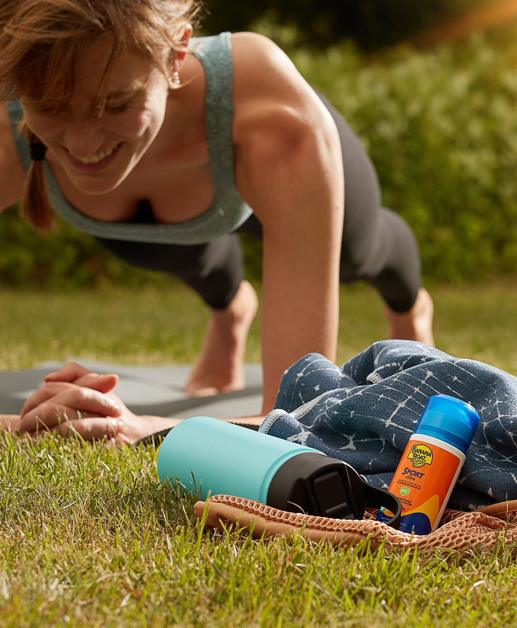 banana roll exercise